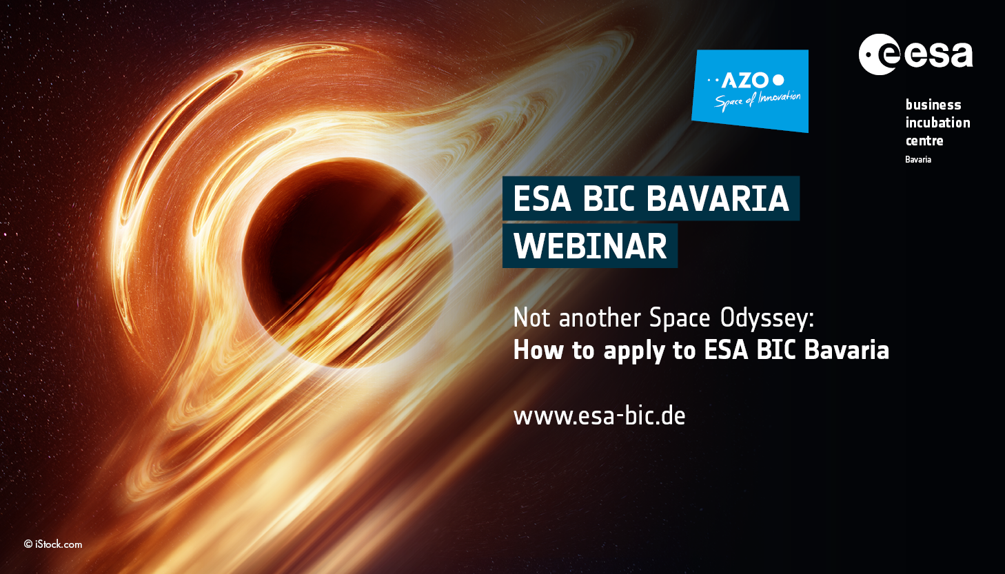 Webinar | Not another Space Odyssey: How to apply for ESA BIC Bavaria ...